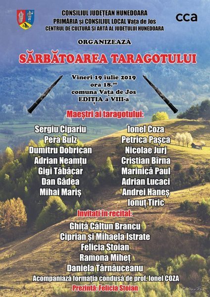 Maeștrii taragotului își dau întâlnire la Vața de Jos - Stiri din judetul Hunedoara