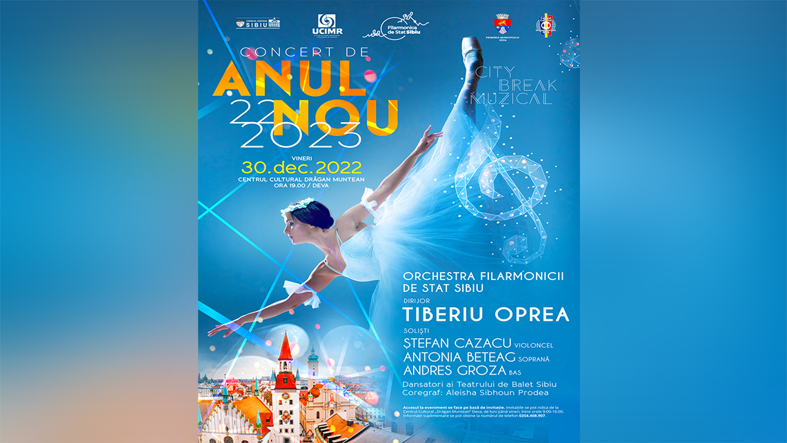 concer anu nou deva filarmonica sibiu afis 642 - Stiri din judetul Hunedoara